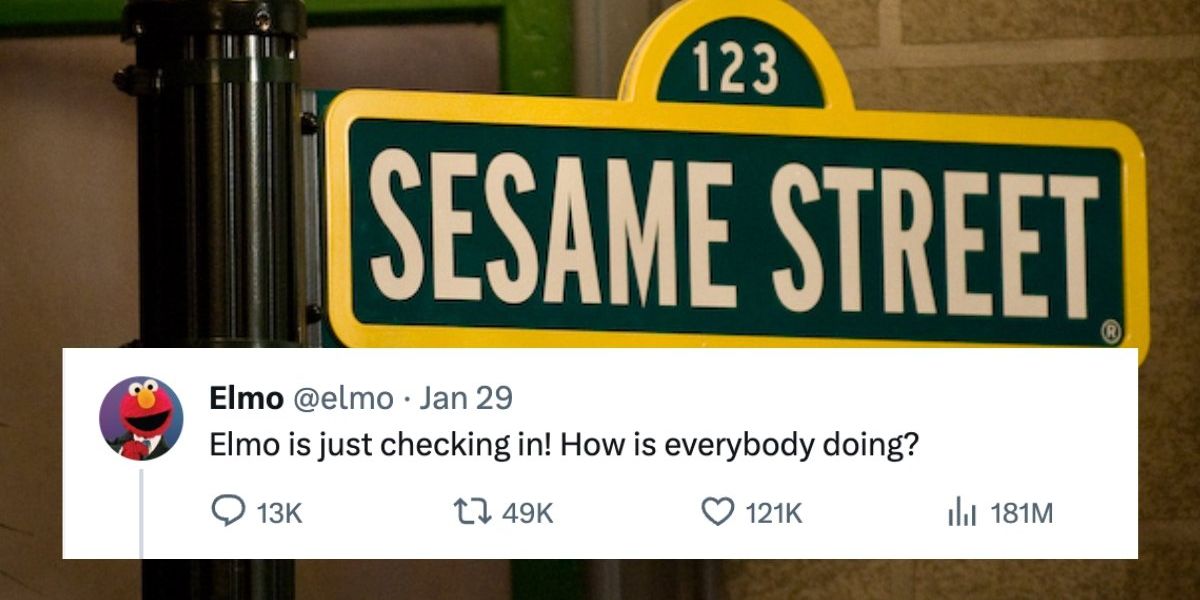 Elmo asked people on X how they were doing and hit a nerve - Upworthy