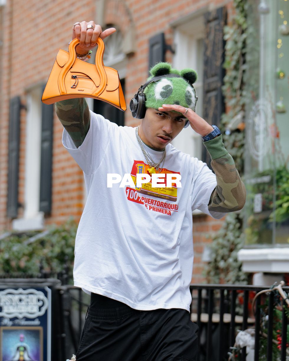 MSCHF's Global Supply Chain Bag Spotted at NYFW - PAPER Magazine