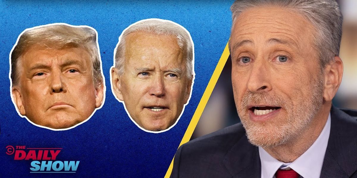 Jon Stewart returns as 'Daily Show' host, mocks Trump - Upworthy
