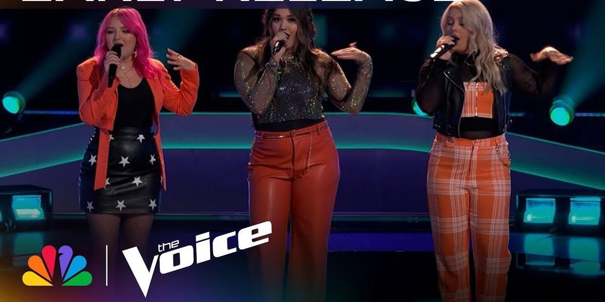 Trio wows 'The Voice' judges with their 3-part harmony - Upworthy