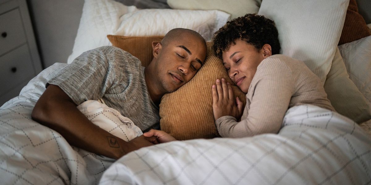 How This Sleeping Method Can Make Sleeping Together Easier - xoNecole