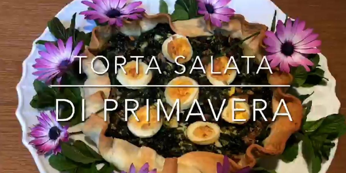 Cuciniamo insieme: torta salata di primavera