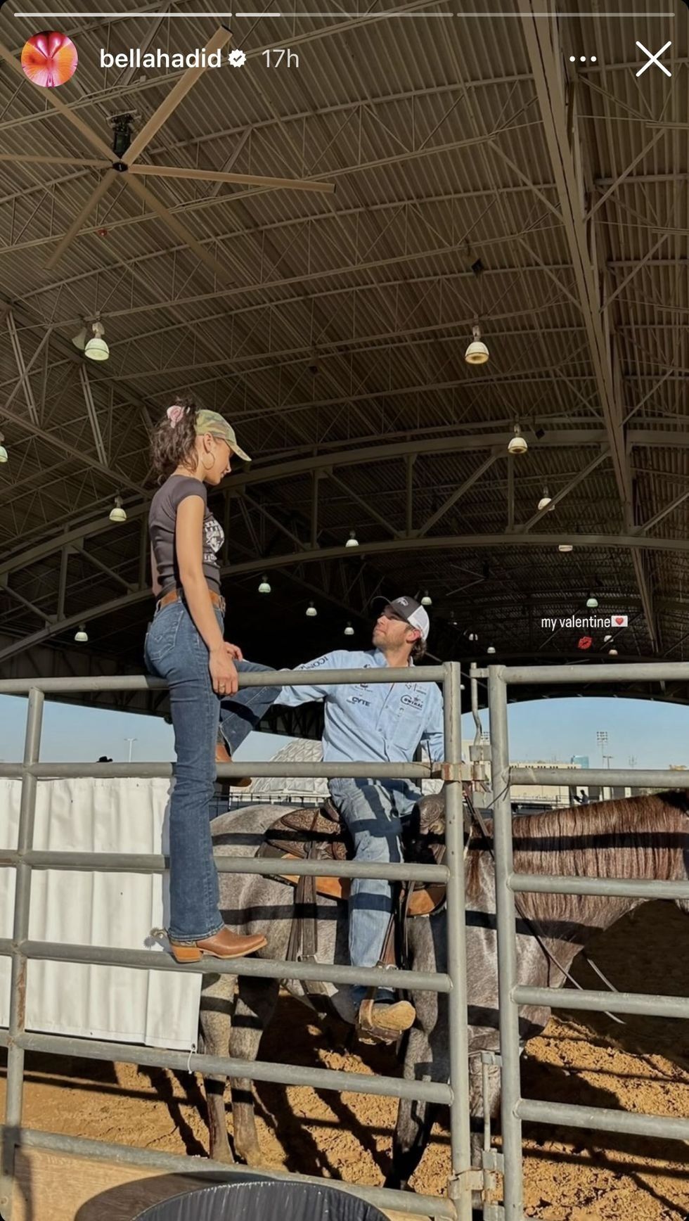 Bella Hadid's Gone Country