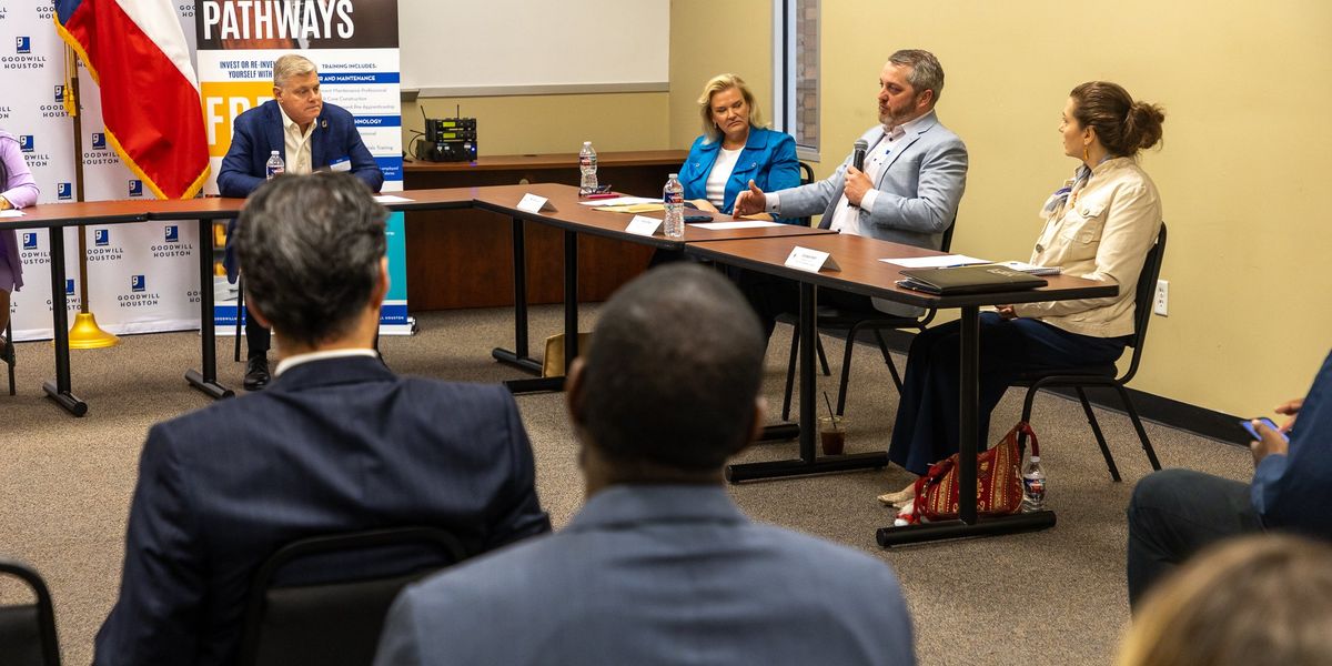 Accenture, Goodwill-backed cleantech job accelerator celebrates Houston ...