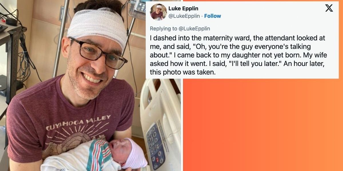 Dad shares story of fainting during birth of his child - Upworthy
