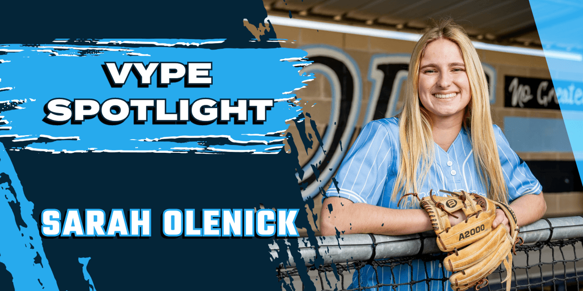 VYPE Spotlight: Sarah Olenick of Cyrpess Christian Softball - VYPE