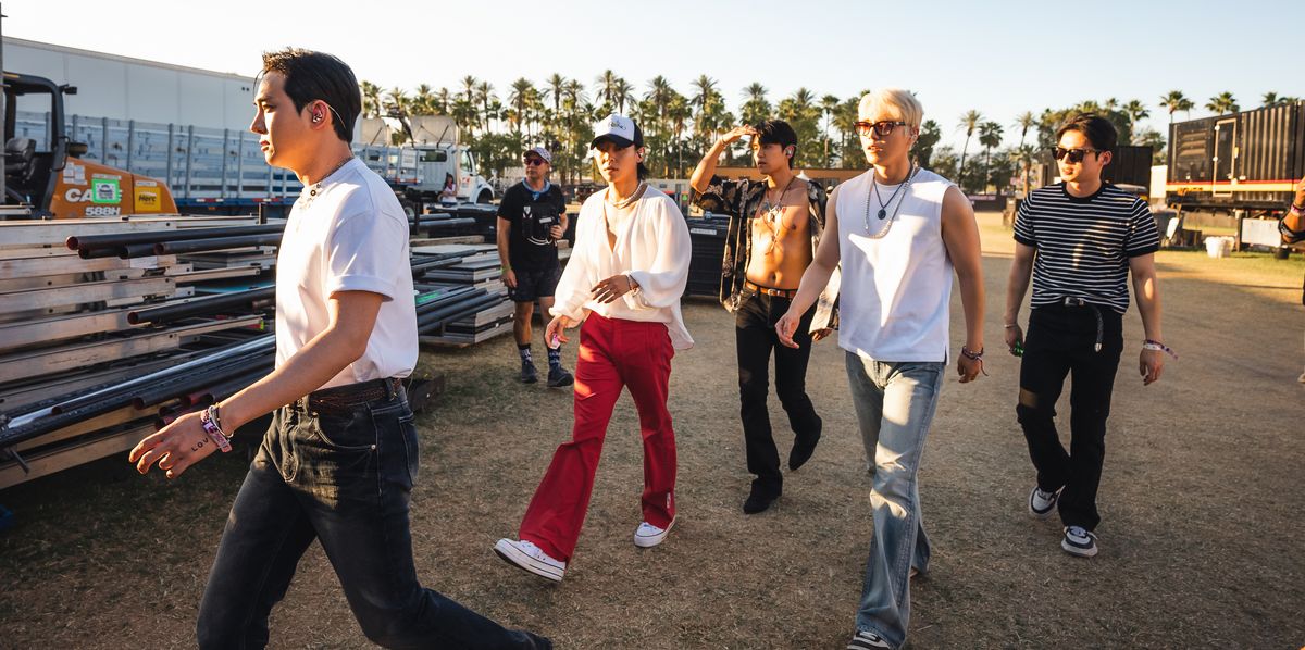 Korean Rockers The Rose Take Coachella 2024 - PAPER Magazine