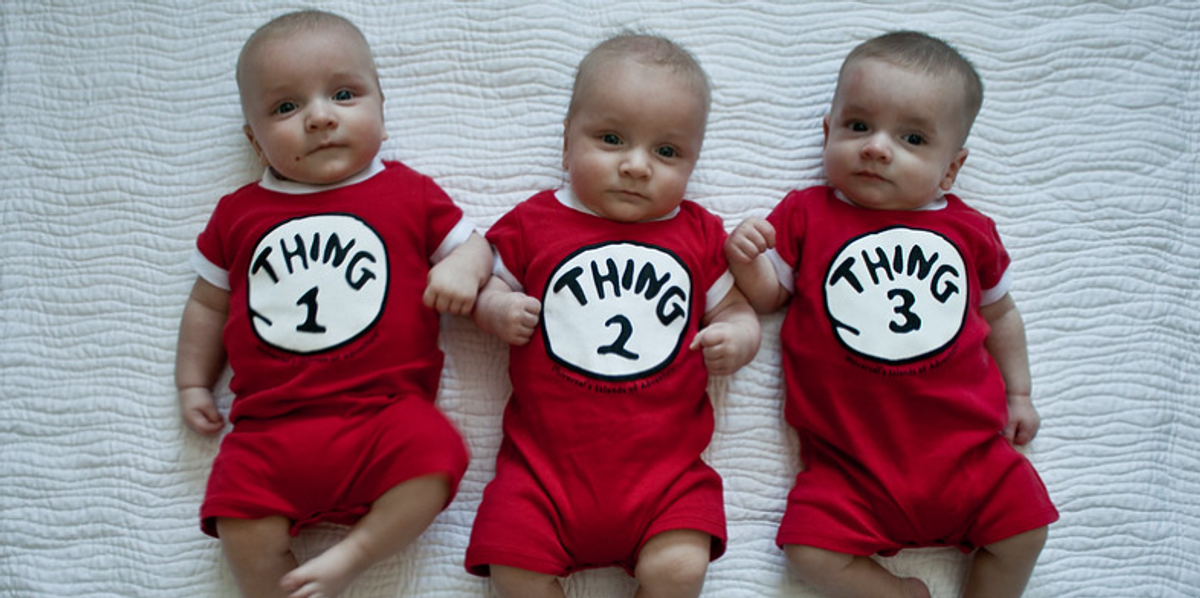 Triplets told their birth order on 18th birthday - Upworthy