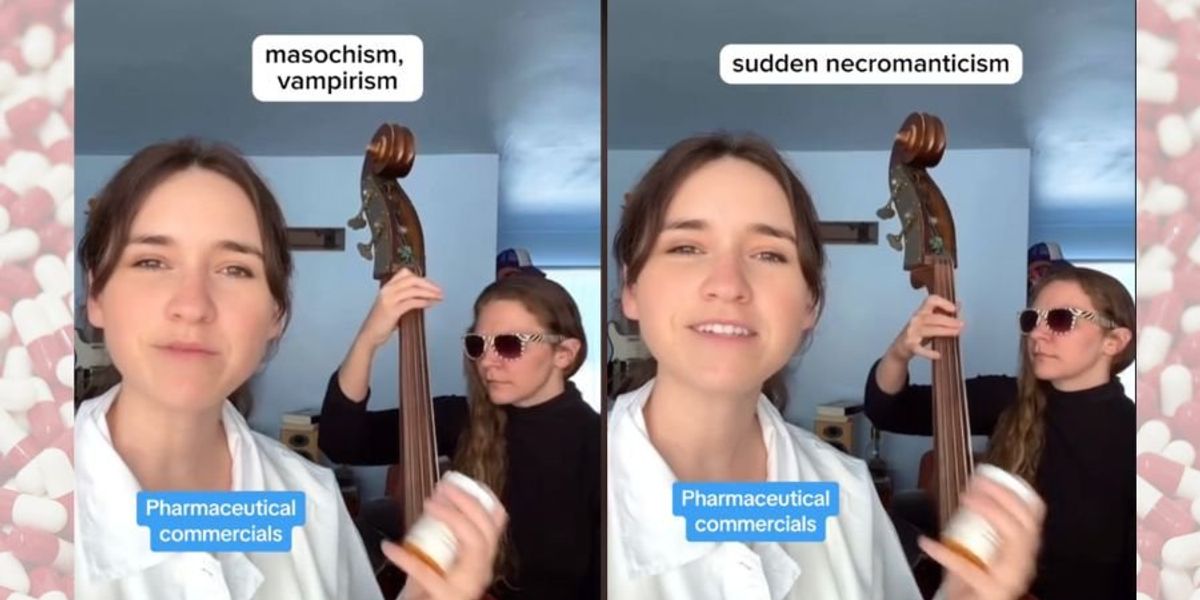 Parody nails pharmaceutical drug ad side effects disclaimers - Upworthy