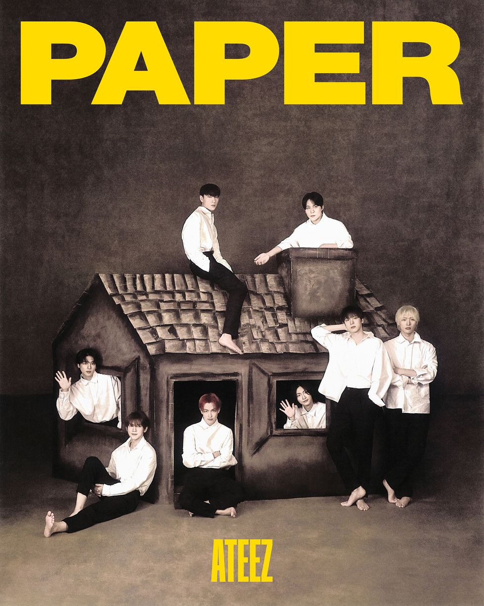 ATEEZ on the Cover of PAPER Magazine - PAPER Magazine