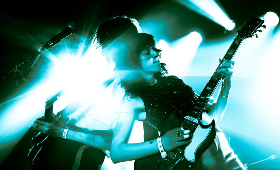 Gloom Girl MFG Throw Record Release Party - PAPER Magazine