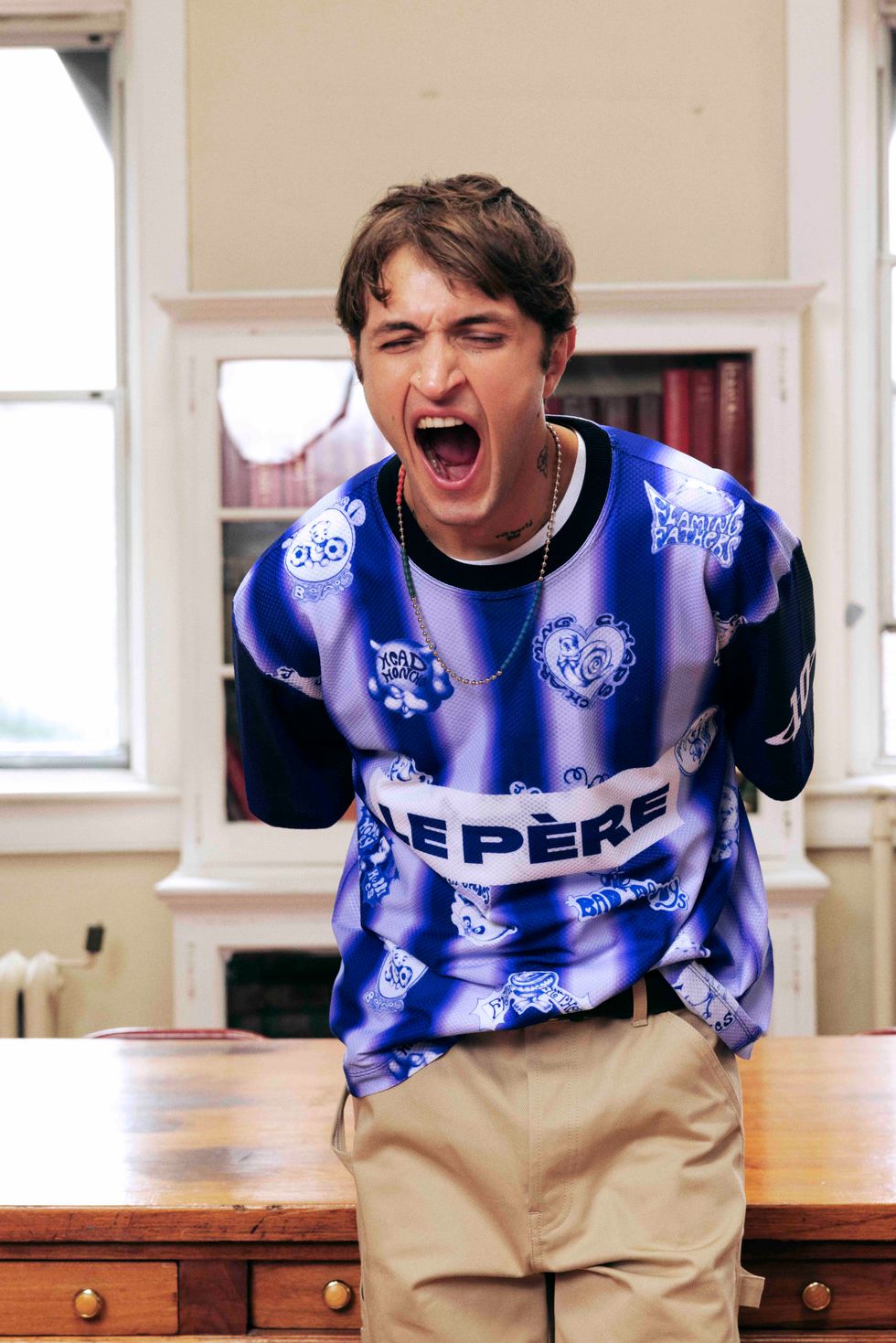 Anwar Hadid Explores Hyper-Masculinity with le PÈRE - PAPER Magazine