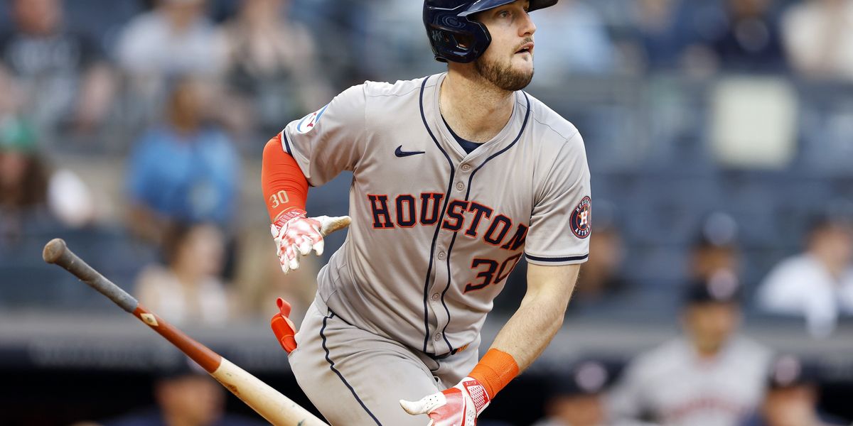 Astros manager provides injury update on slugger Kyle Tucker - SportsMap