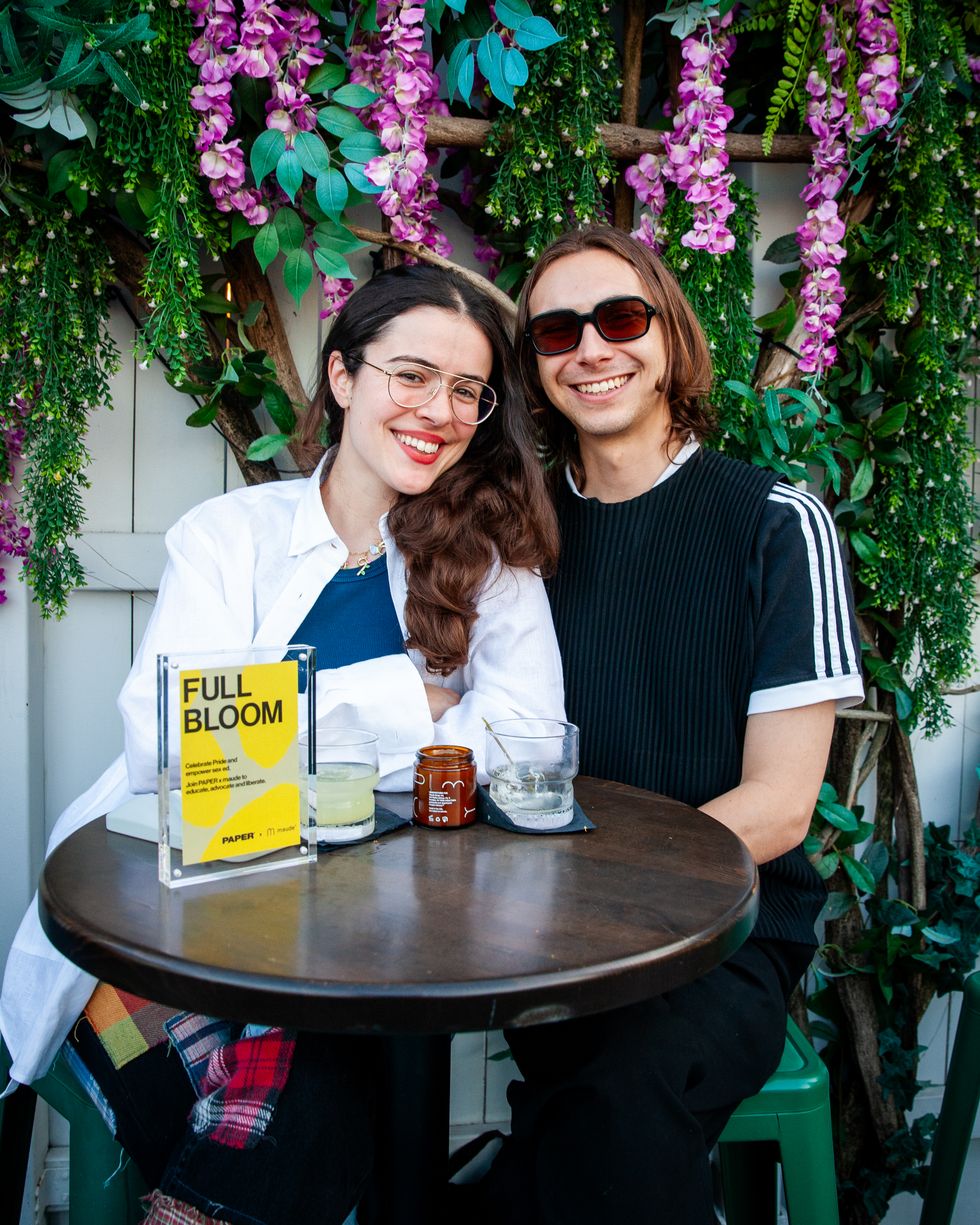 Maude and PAPER Ring in Pride on The Flower Shop Rooftop - PAPER Magazine