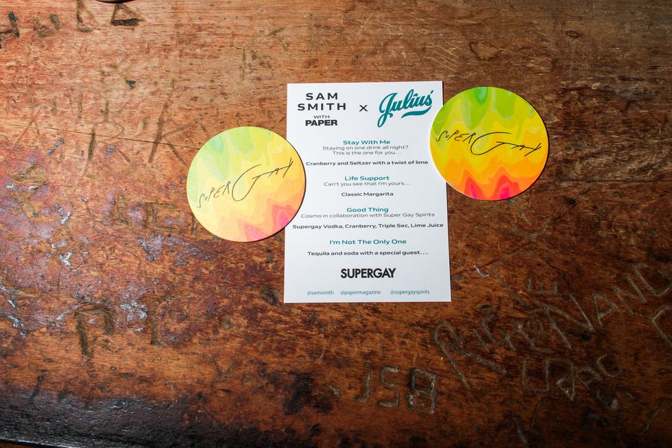 Sam Smith and Alicia Keys Perform at Julius in New York - PAPER Magazine