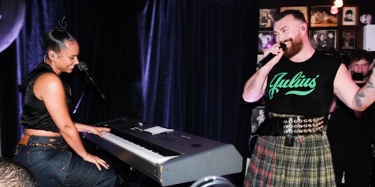 Sam Smith and Alicia Keys Perform at Julius in New York - PAPER Magazine