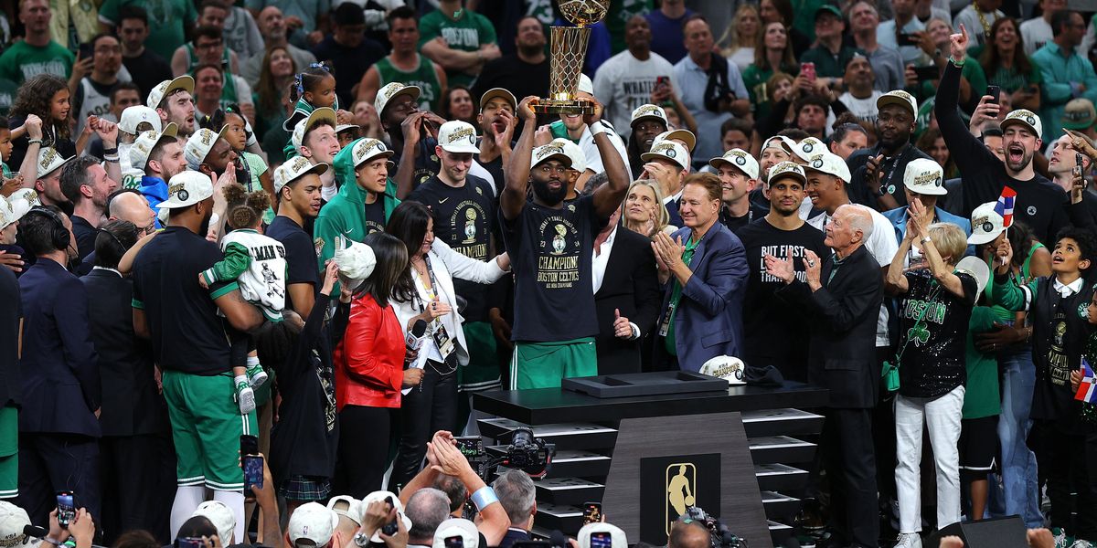 Celtics win 18th championship with victory over Mavericks - SportsMap