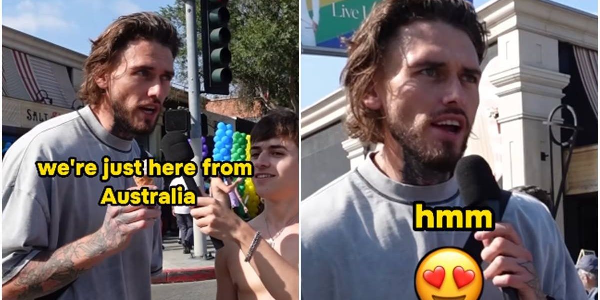 Straight guy has chill reaction to Pride parade - Upworthy
