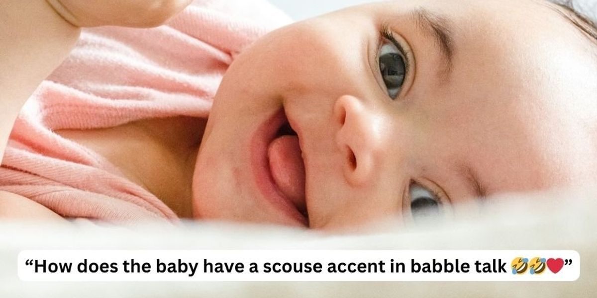 Baby talking gibberish in a Scouse accent is an adorable window into ...