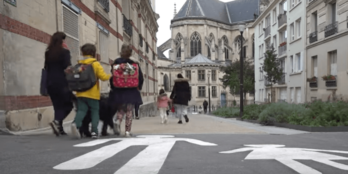 Paris creates kid-friendly streets near schools - Upworthy
