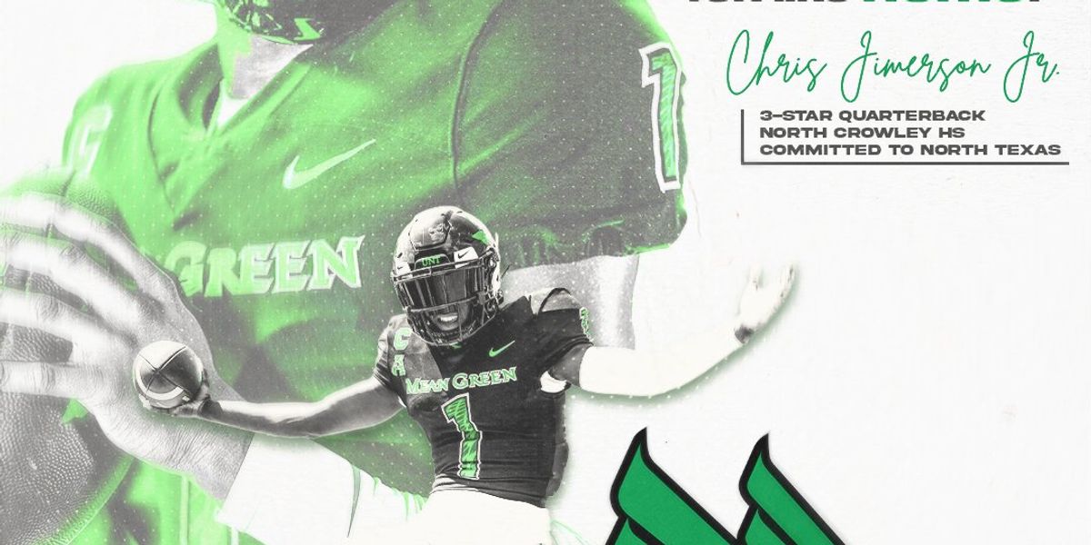 COMMITTED: North Crowley QB Jimerson Jr. Sees Green - VYPE