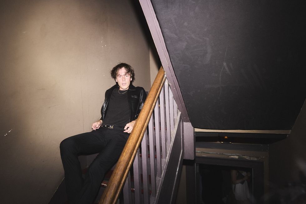 Sid Simons Gets Bowery Ballroom Ready in Celine - PAPER Magazine