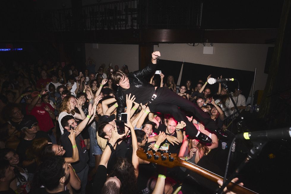 Sid Simons Gets Bowery Ballroom Ready in Celine - PAPER Magazine