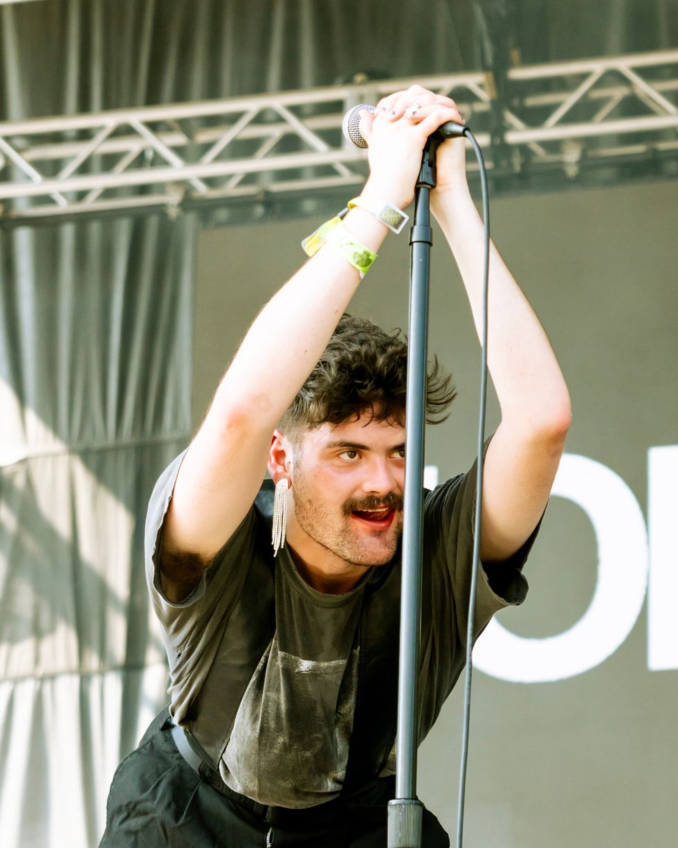 Model/Actriz at Pitchfork Festial - PAPER Magazine