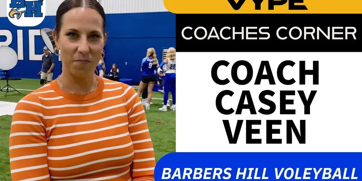 VYPE Coaches Corner: Barbers Hill Volleyball Coach Casey Veen - VYPE
