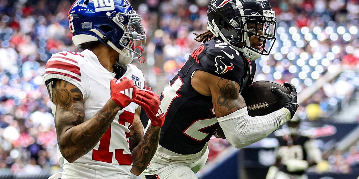 Houston Texans flex on defense against Giants! - SportsMap