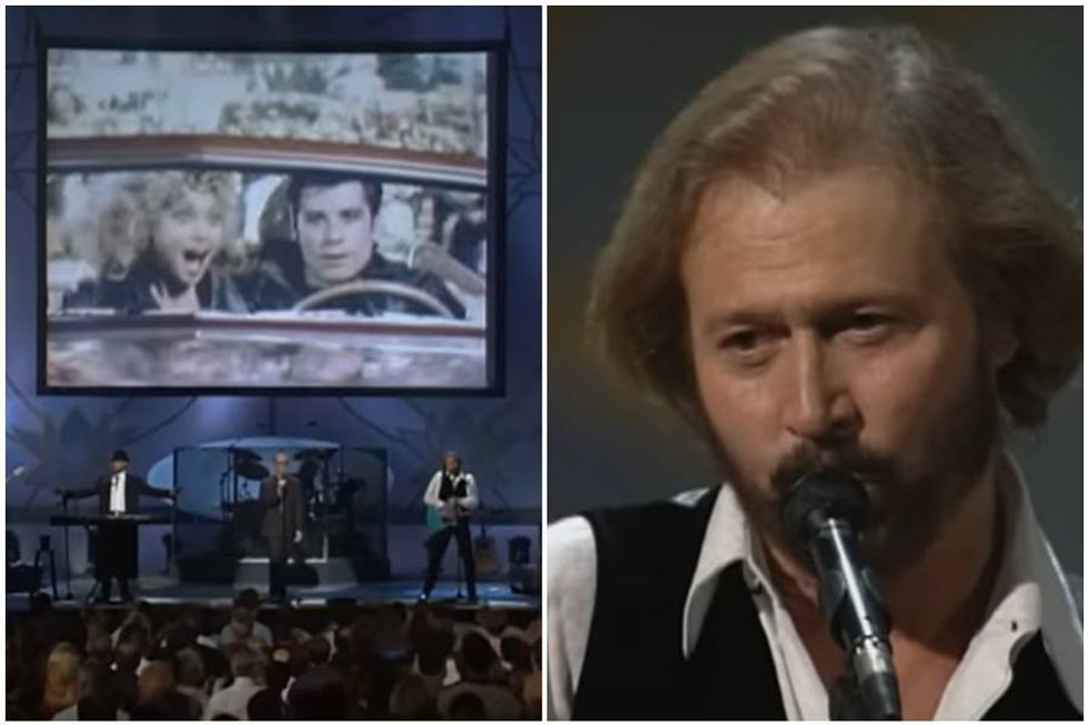 The Night Barry Gibb Sang ‘Grease’—And Olivia Newton-John Broke Down in ...