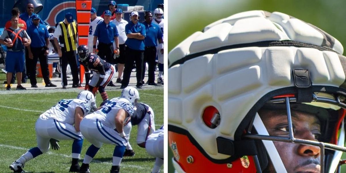 Colts tight end encourages more players to wear 'dumb' looking helmet ...