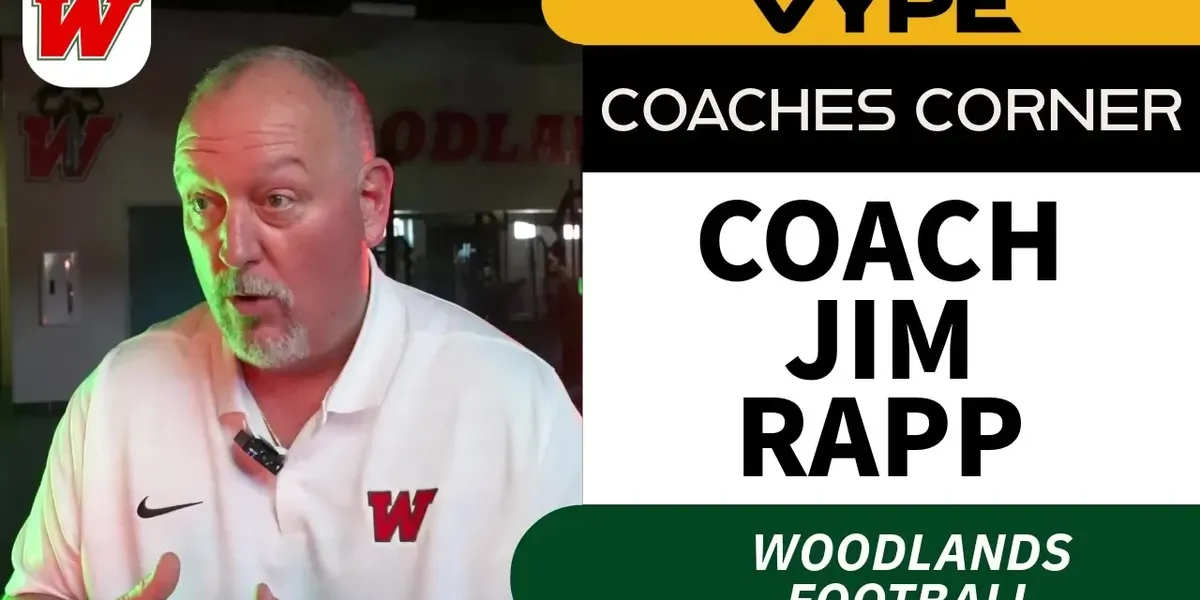 VYPE Coaches Corner: The Woodlands HS Football Coach Jim Rapp - VYPE
