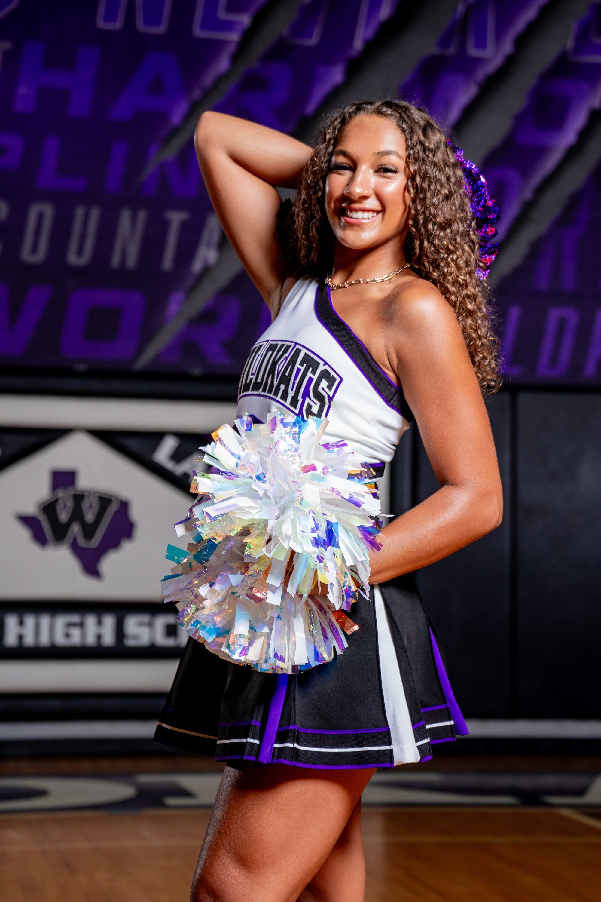 BLEEDING PURPLE: Williams has become fully immersed in the Willis ISD ...