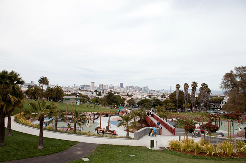 Scenes of the City: Dolores Park's New Playground - 7x7 Bay Area