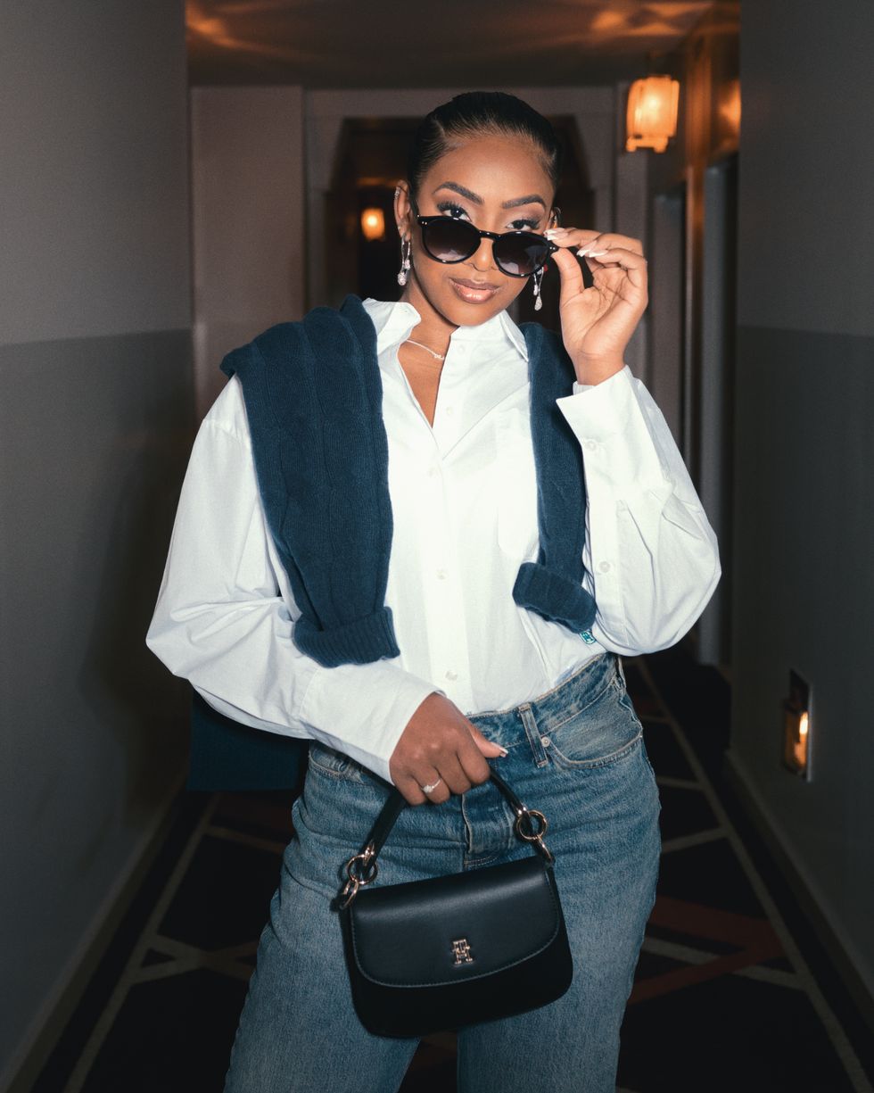 Getting Tommy Hilfiger Ready With Deja Kelly at NYFW - PAPER Magazine