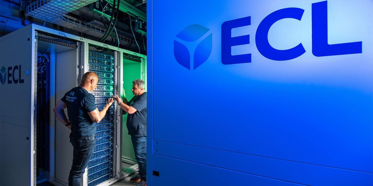 ECL, Lambda announce fully sustainable, hydrogen-powered data center in ...