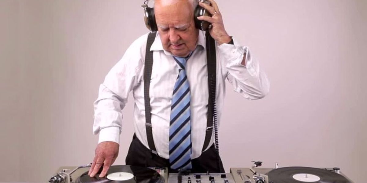 Two elderly British men have become surprise stars in the rap world ...