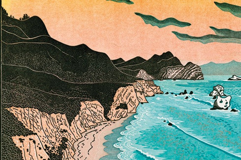 Woodcut Artist Tom Killion Captures the Magic of the California Coast ...