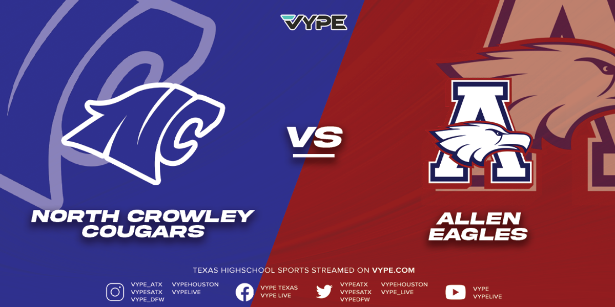 VYPE DFW Football Game of the Week: North Crowley vs. Allen (6A-D1 ...
