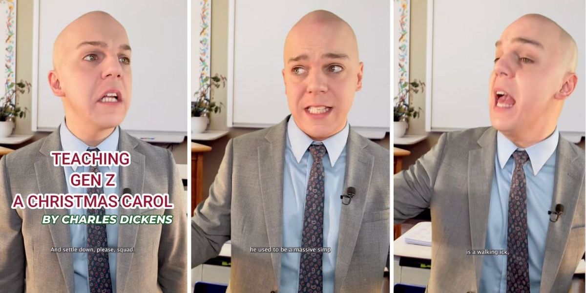 Comedian summarizes 'A Christmas Carol' plot in Gen Z slang - Upworthy
