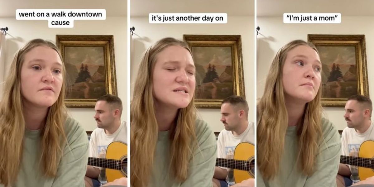Parents release viral 'Just a Mom' song they recorded in family ...