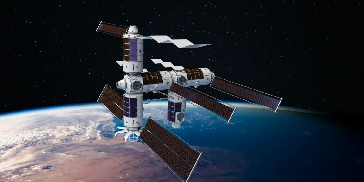 Axiom Space taps Redwire Corp. for space station module solar array ...