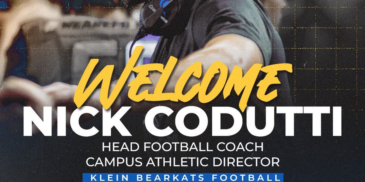 Fulshear's Codutti taking over reigns at Klein High - VYPE