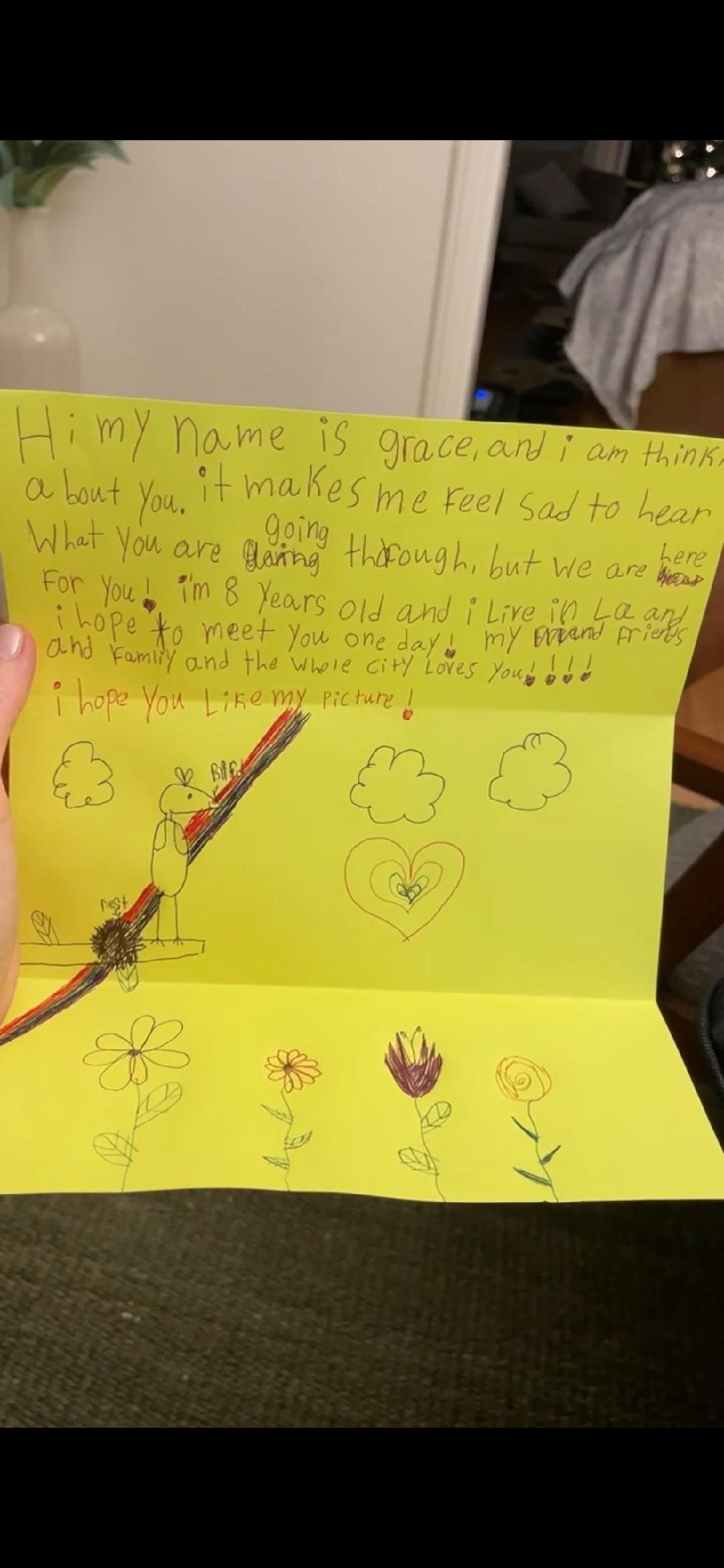 See the amazing hand-written notes an 8-year-old is sending to ...