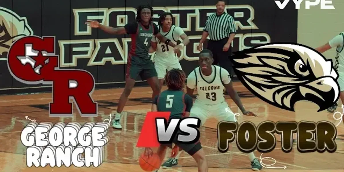 HIGHLIGHTS: George Ranch Vs Foster Boys Basketball Presented by VYPE - VYPE