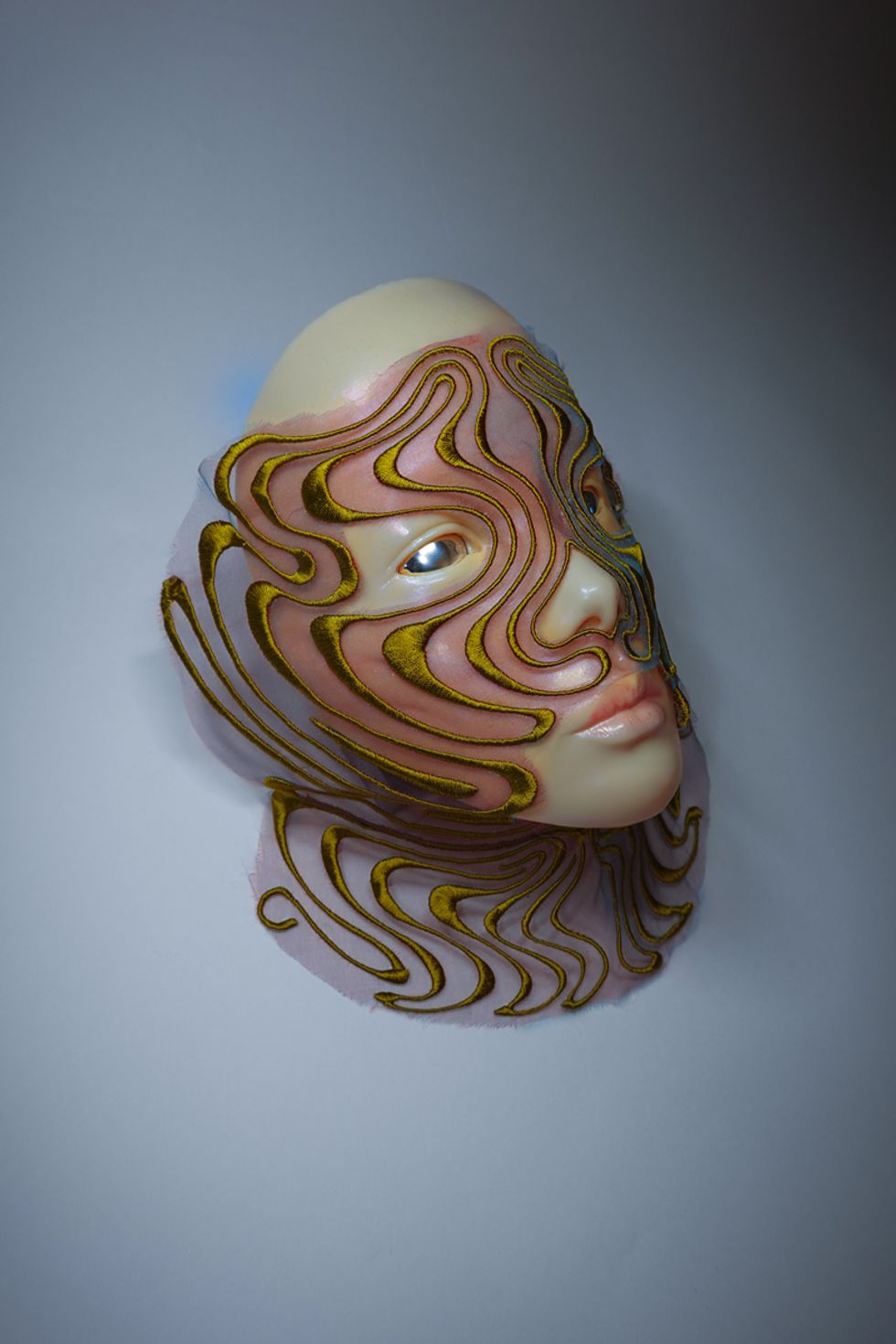 How James Merry Made Björk's PAPER Cover Mask - PAPER Magazine