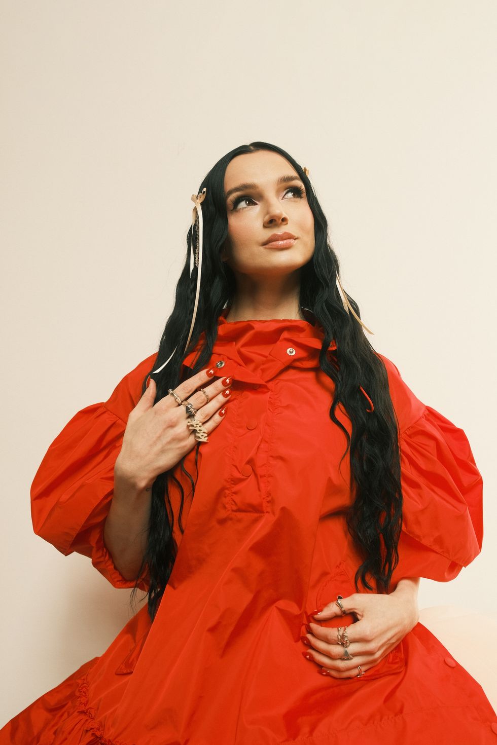 POPPY Gets Ready For the 2025 Grammys in Simone Rocha - PAPER Magazine