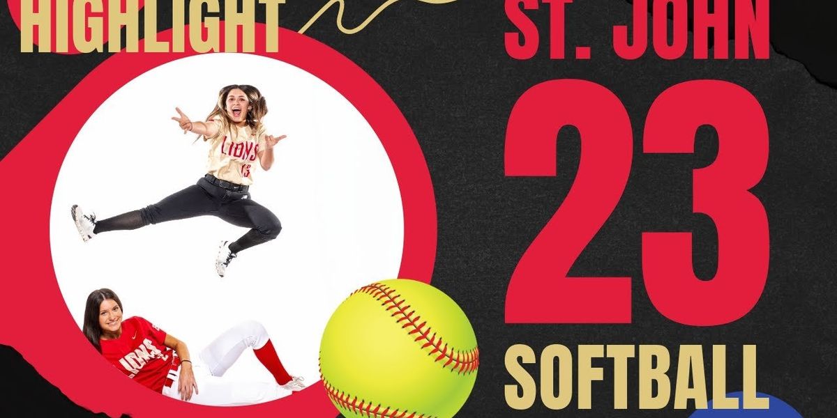 HIGHLIGHT: St. John XXIII Softball Game Highlights - VYPE