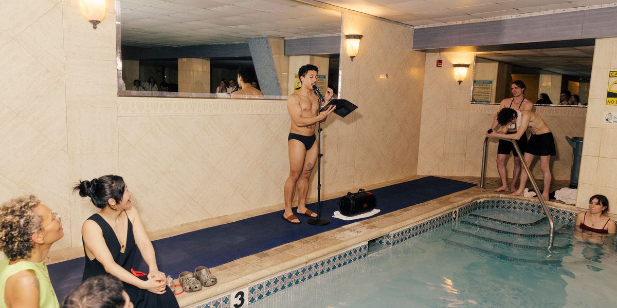 Inside Substack's Wall Street Bath & Spa Reading - PAPER Magazine